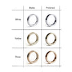 Custom Inner Message Ring - Sterling Silver